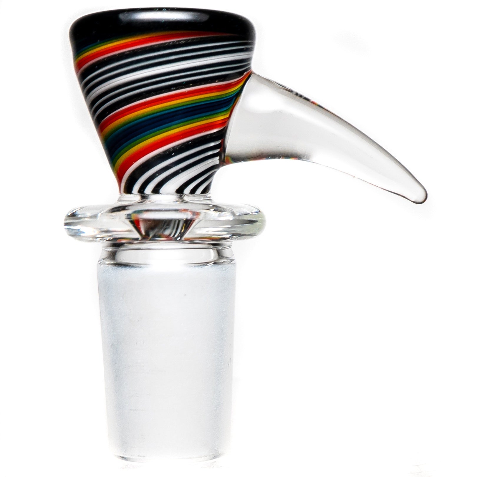 Aaron Vigil - Worked Horn Slide - 18mm - Jailhouse & Rainbow #2 - The Cave