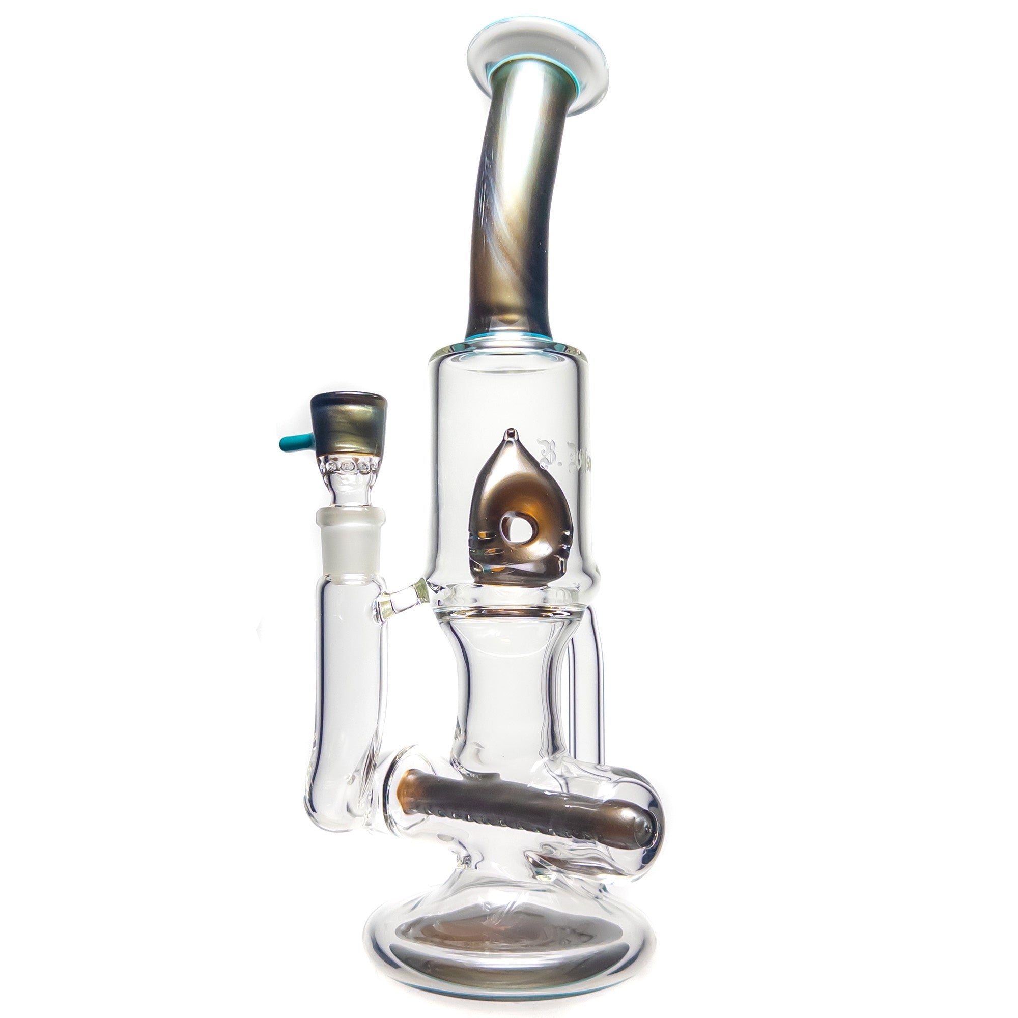 Ben Wilson - Hollow Foot Inline Recycler w/ Triple Donut Perc - Electr - The Cave