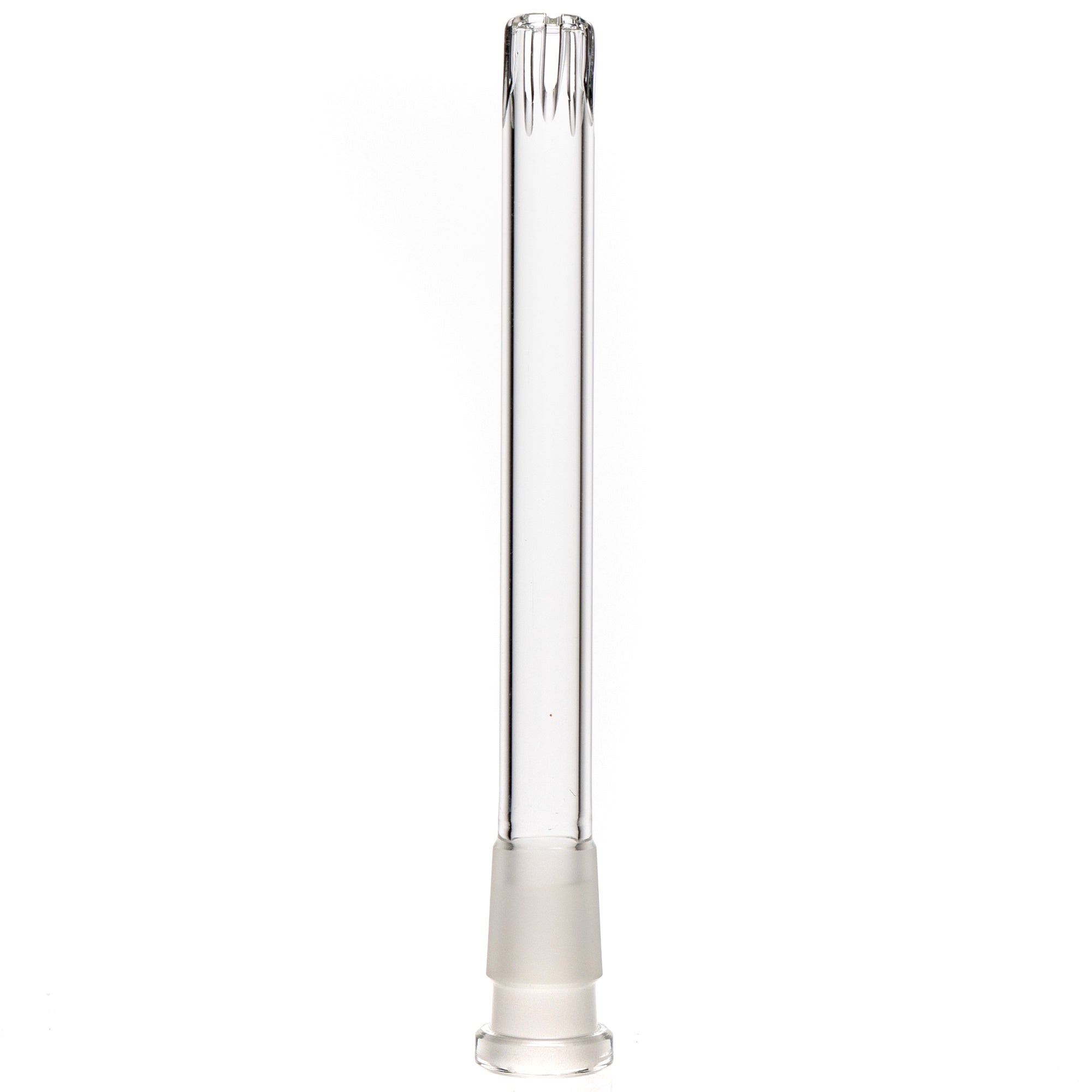 Shooters - 18/14mm Female 5 Slit Downstem - 6" - Clear - The Cave