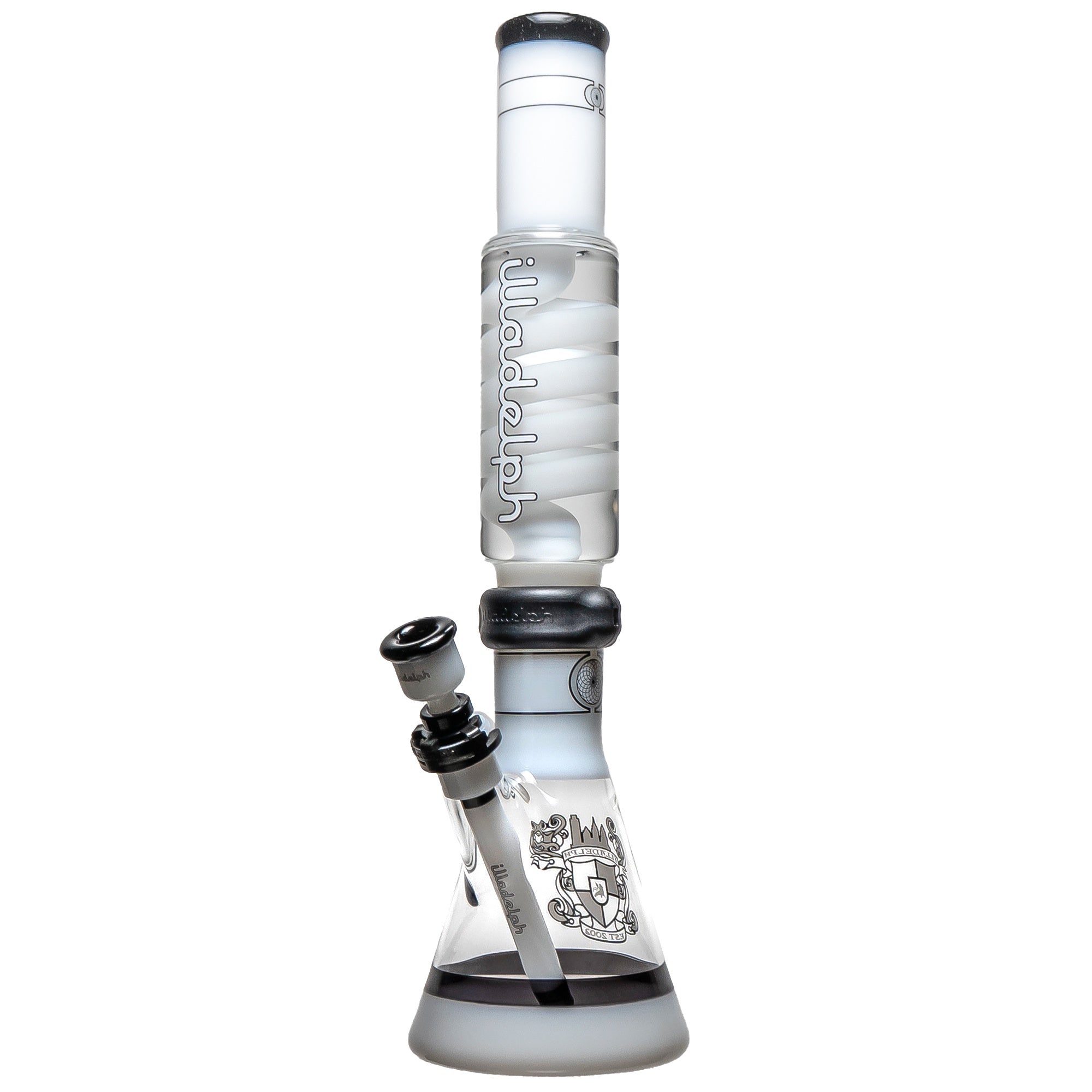 Illadelph - Signature Coil Condenser - White & Black - The Cave