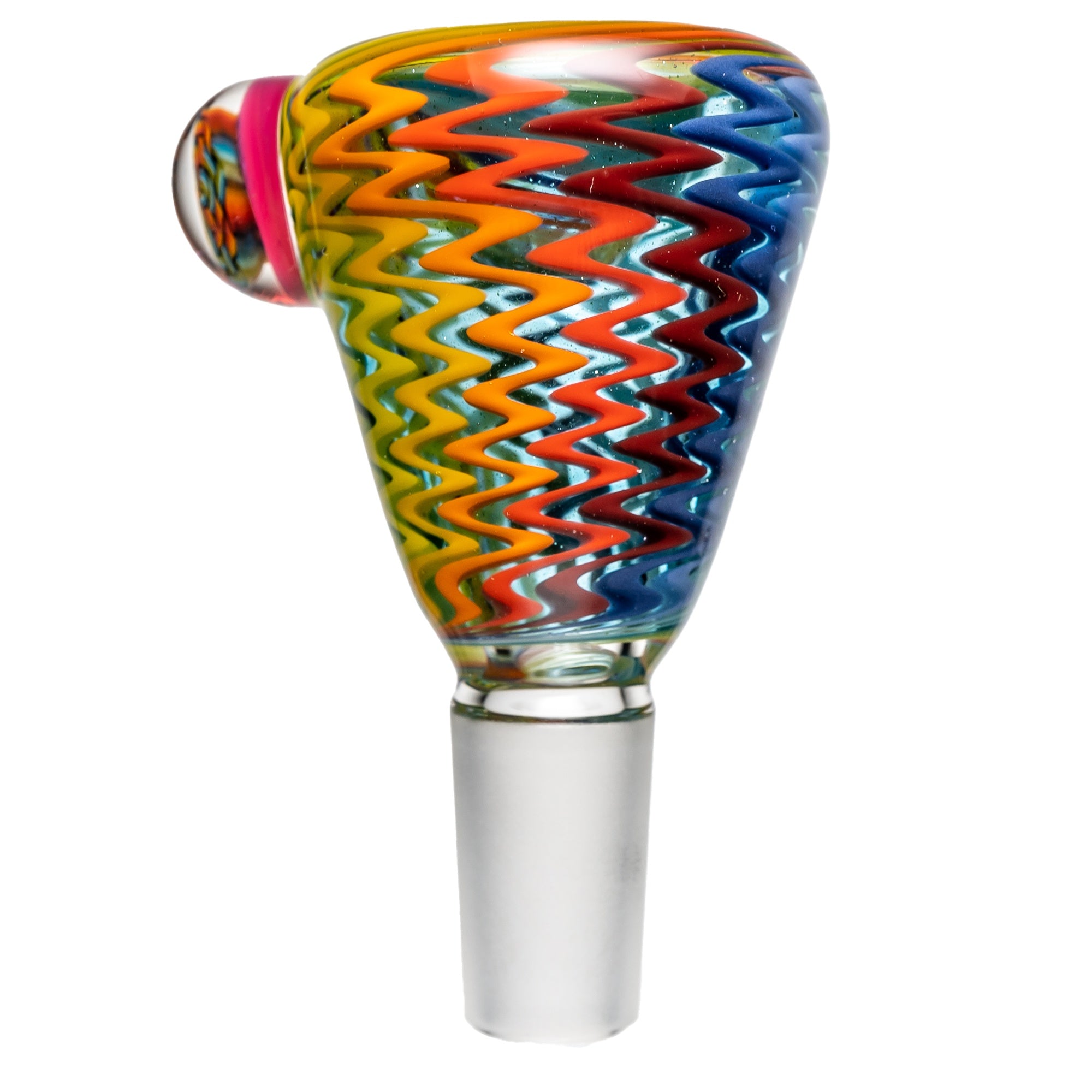 Kevin Howell - Push Slide - 14mm - Fade to Clear Rainbow Linework - The ...