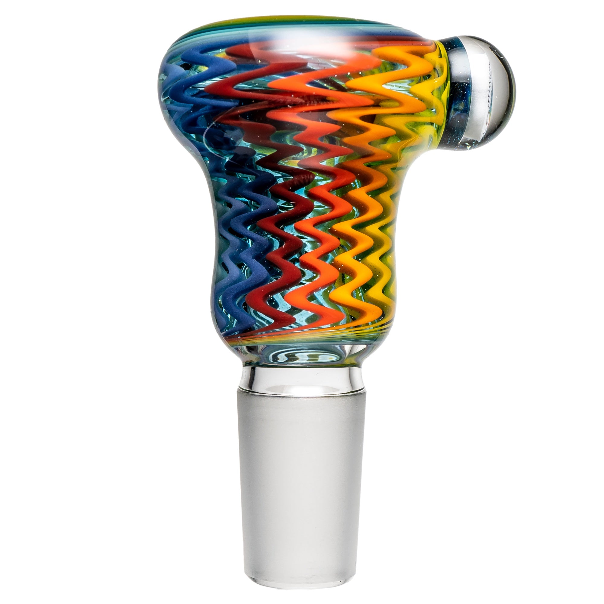 Kevin Howell - Push Slide - 18mm - Fade to Clear Rainbow Linework - The ...