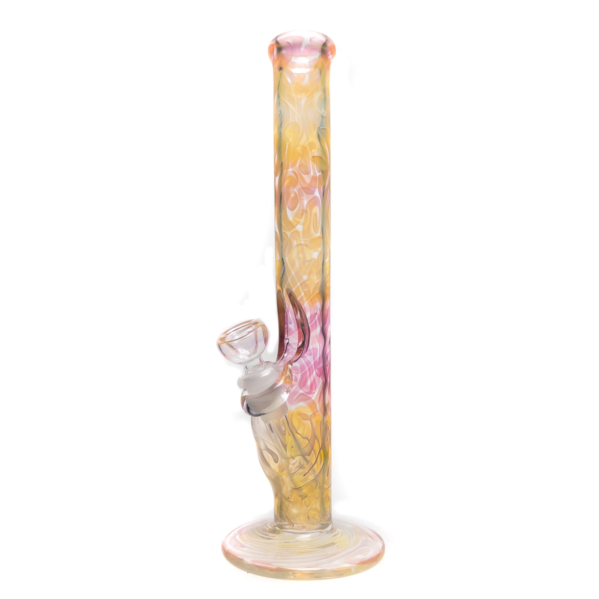 Mary Jane's Glass Studio - 12" Straight - 32x4 - Silver & Gold Fume ...