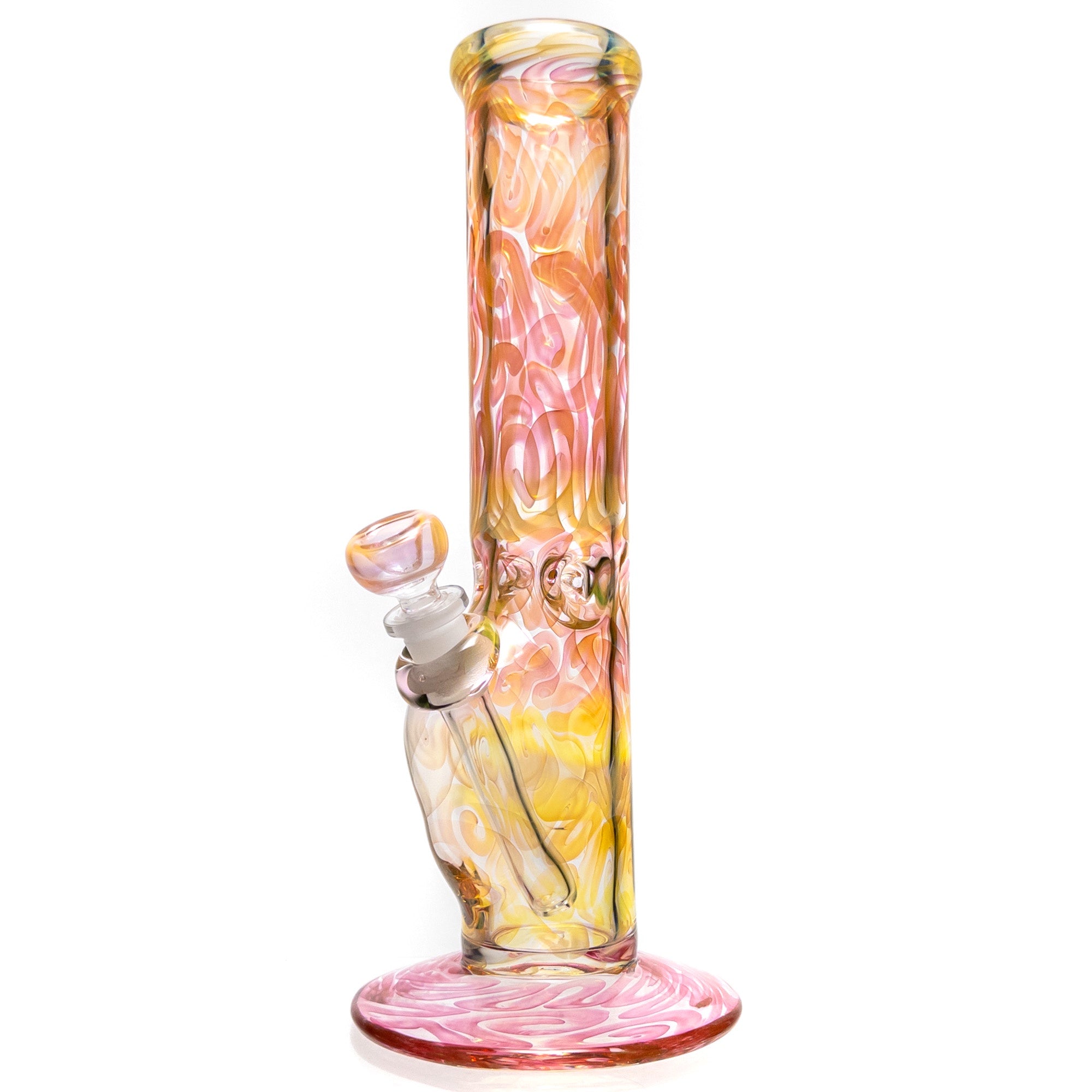 Mary Jane's Glass Studio - 12" Straight - 50x7 - Silver & Gold Fume ...