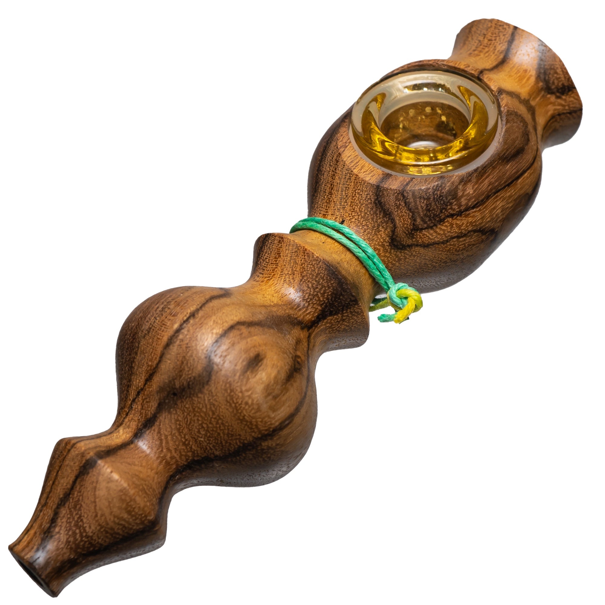 Steve's Dank Pipes - The Classic - Front Carb - Brazilian Bocote - Yel ...
