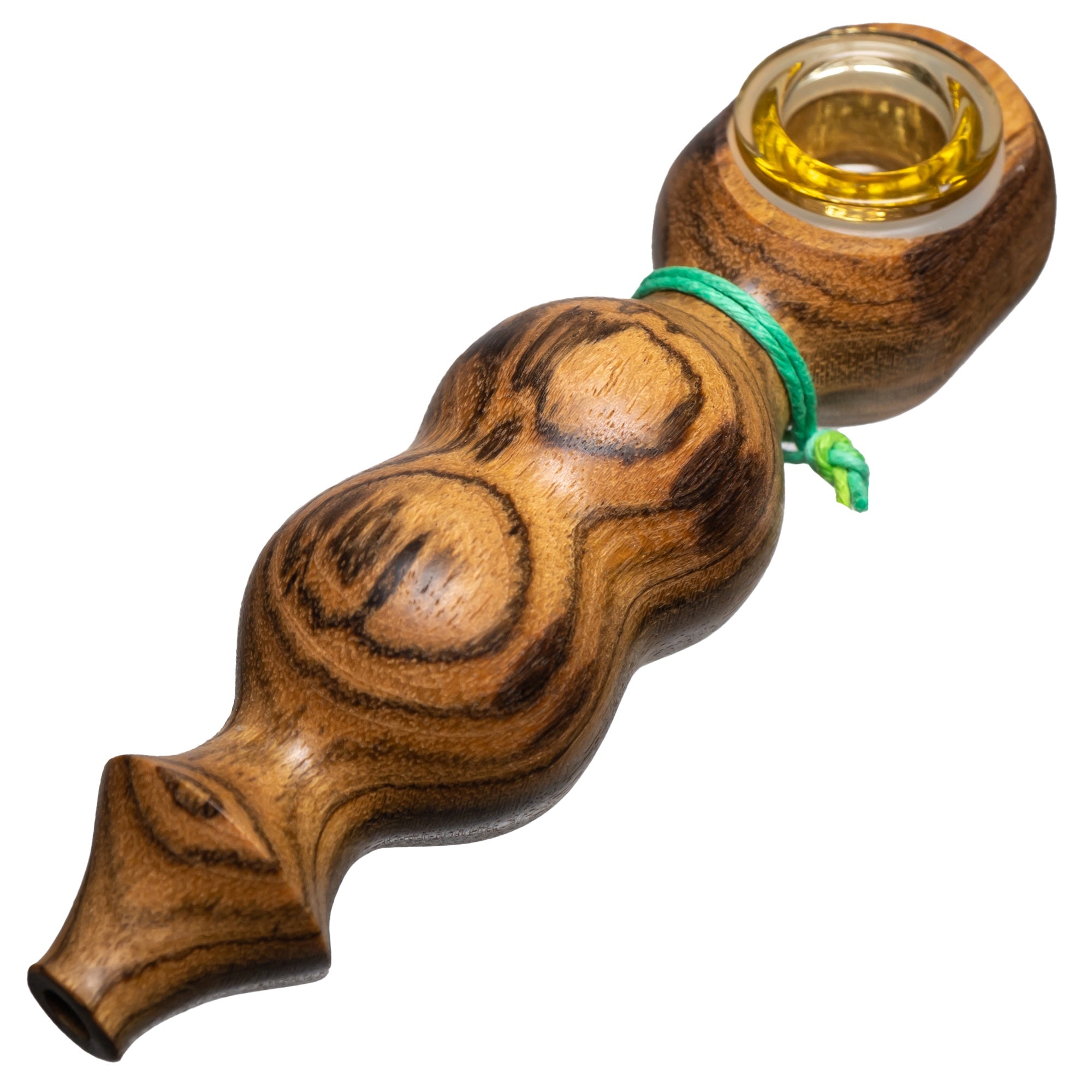 Steve's Dank Pipes - The Classic - Brazilian Bocote - Yellow Bowl - The ...