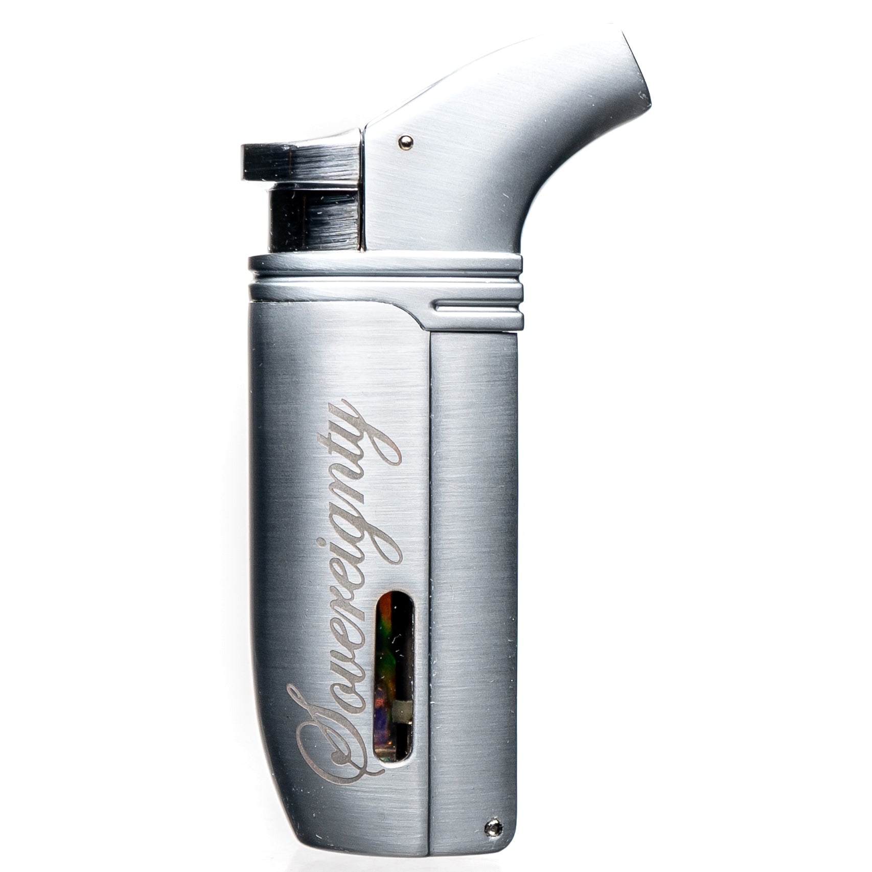 Vector X Sovereignty - Arsenal - Double Flame Torch Lighter - Chrome S ...