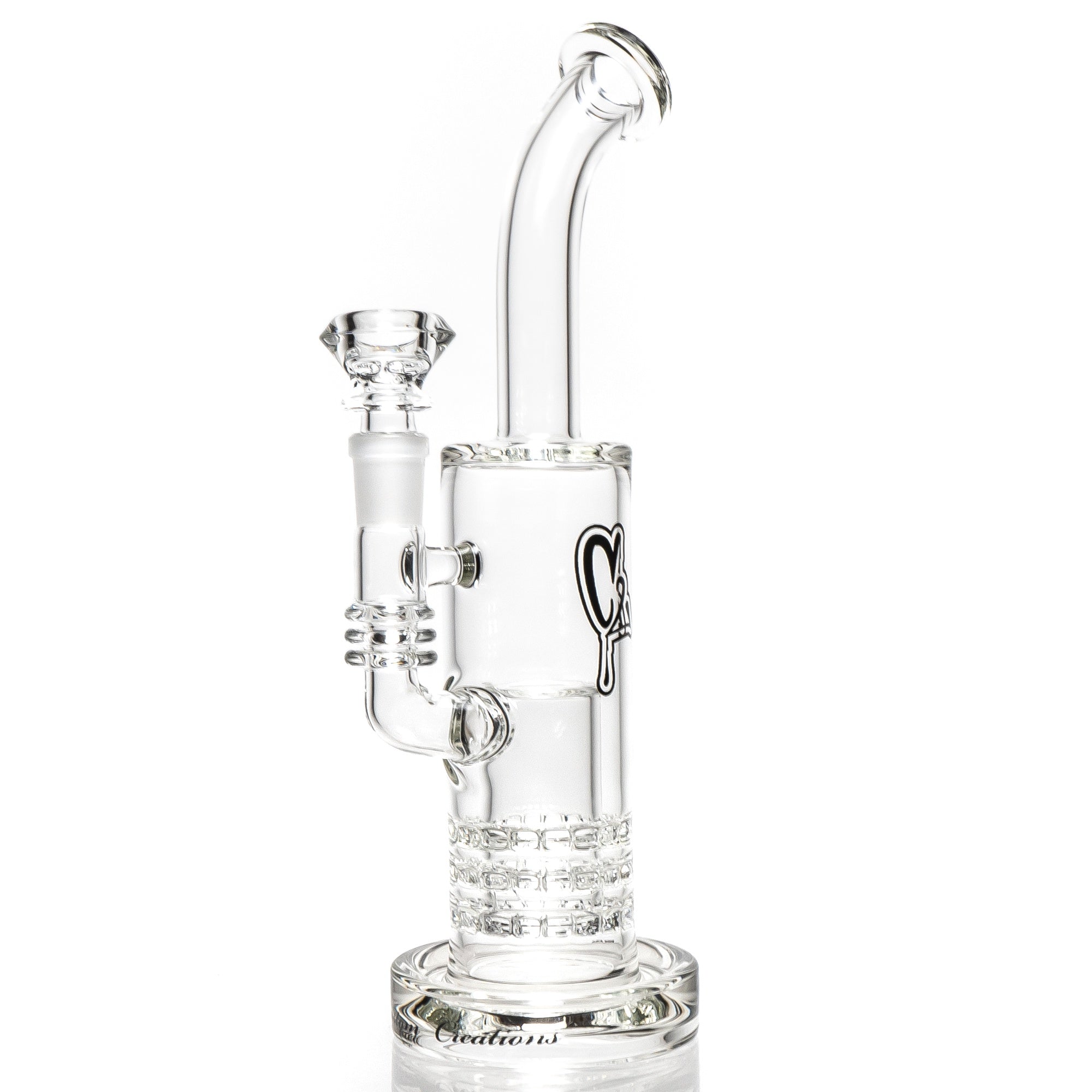 C2 Custom Creations - Fixed Shower Triple Ratchet Bubbler - 50mm - Bla ...