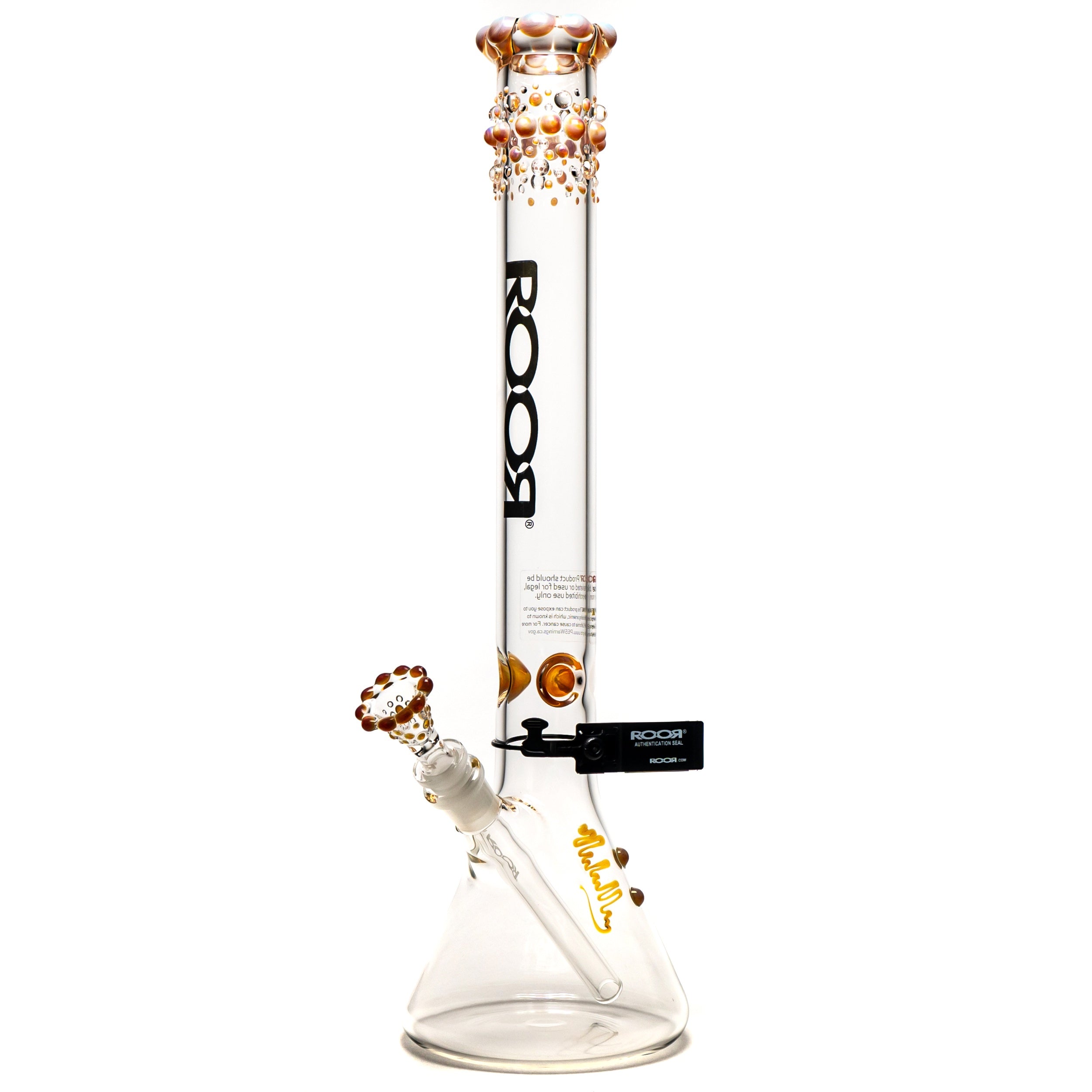 ROOR.US - 18" Custom Beaker - 45x5 - Passion Raindrop - Gold Label ...