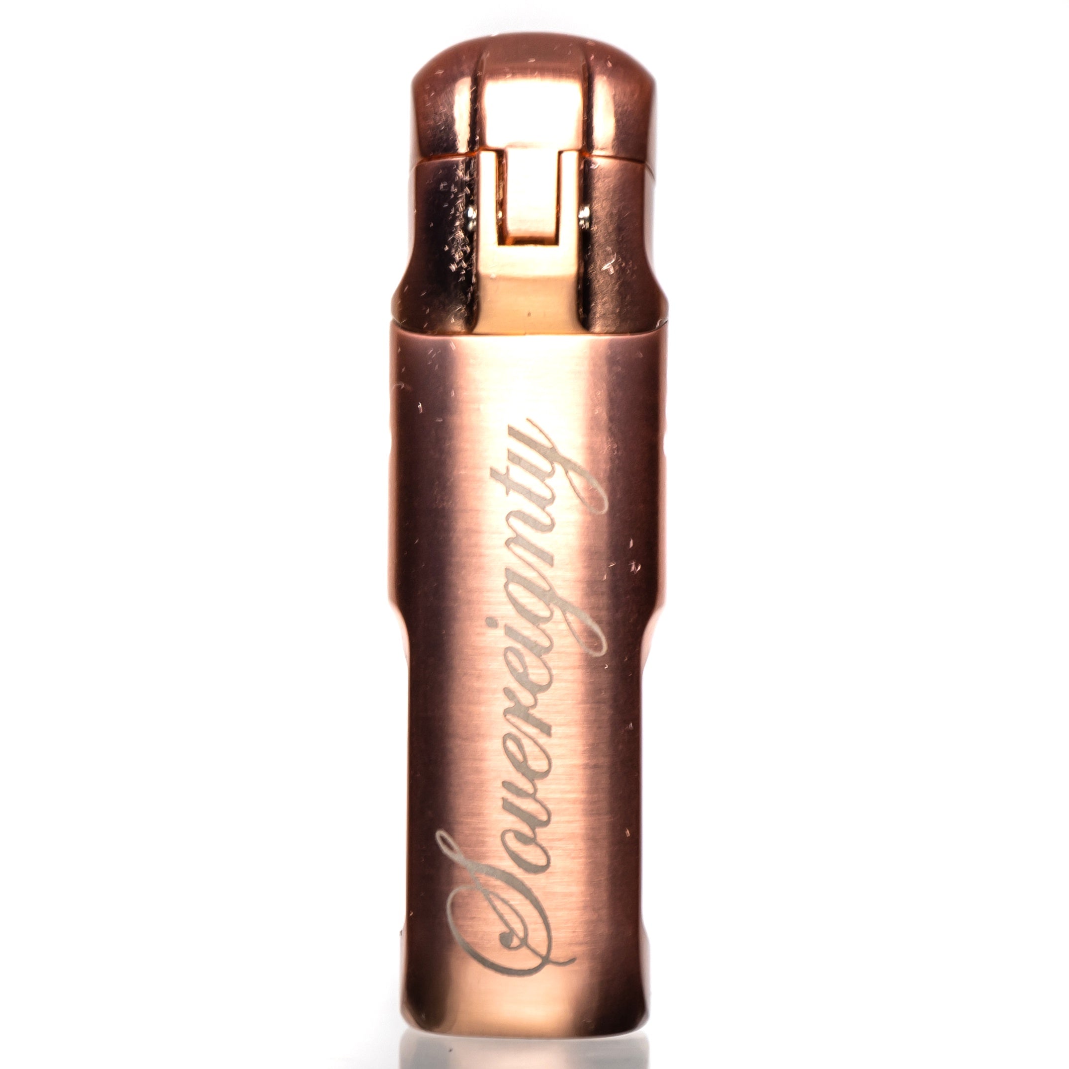 Vector X Sovereignty - Torpedo - Quad Flame Torch Lighter - Rose Gold ...