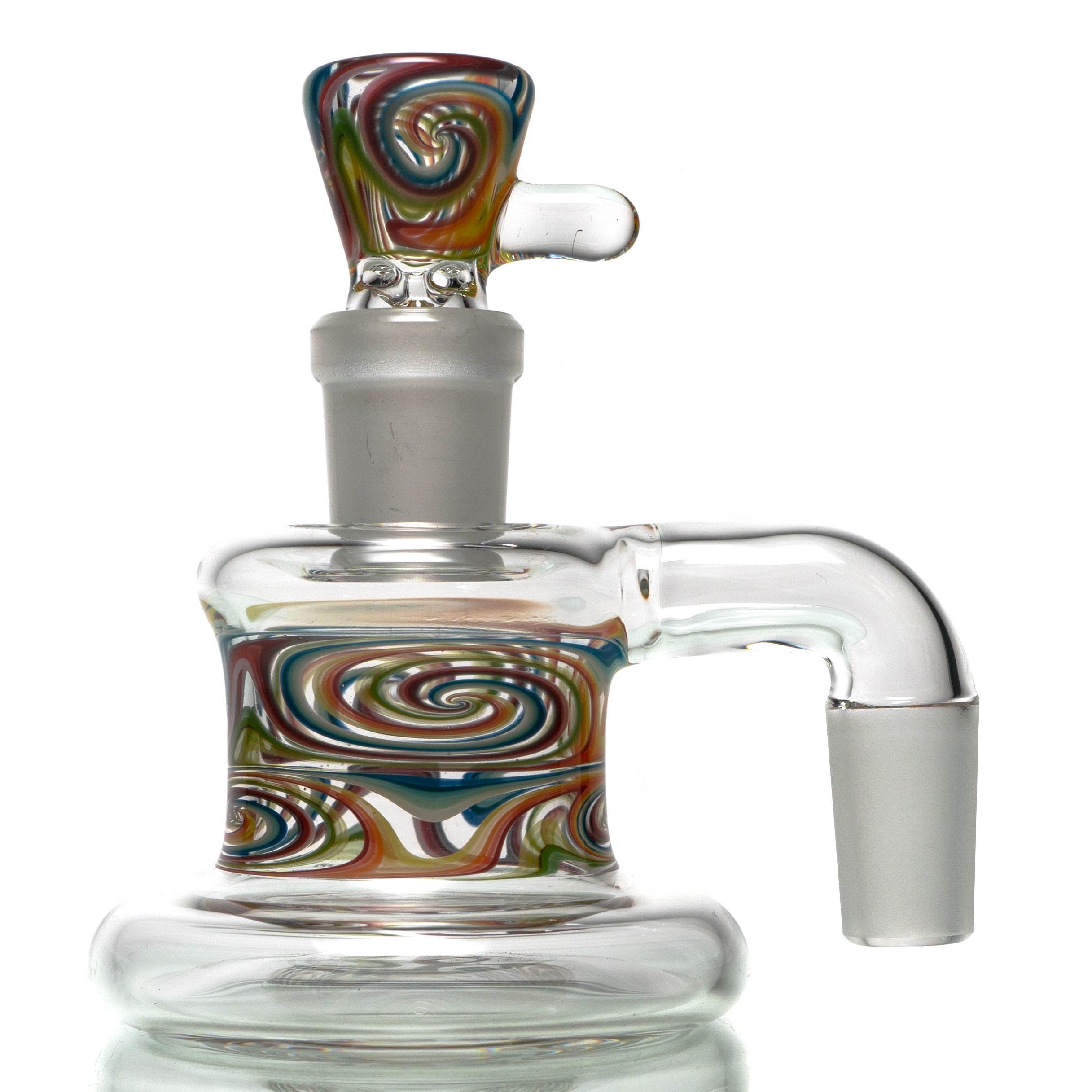 Unity Glassworks - Worked Dry Catcher Set - 14mm - Rainbow Sparkle ...