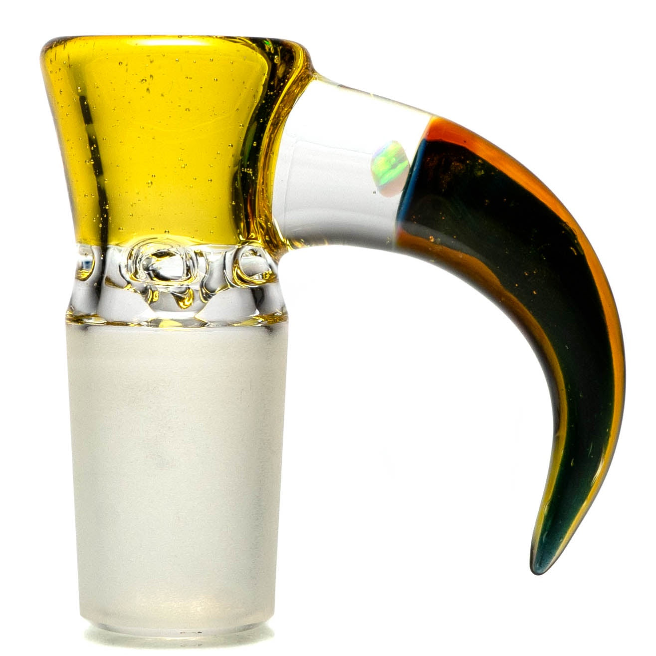 Unity Glassworks - 4 Hole Opal Horn Slide - 18mm - CFL Terps & Alien T ...